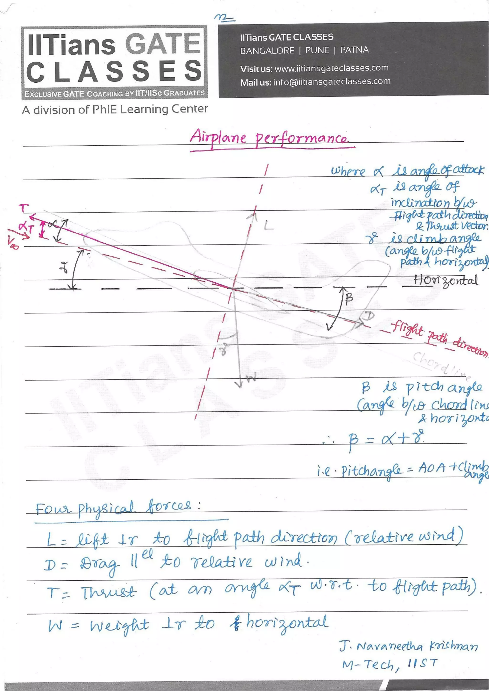 Gate aerospace engineering-flight-mechanics | PDF