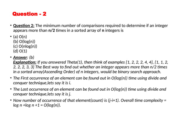 Programming data structure concept in array ppt | PPT