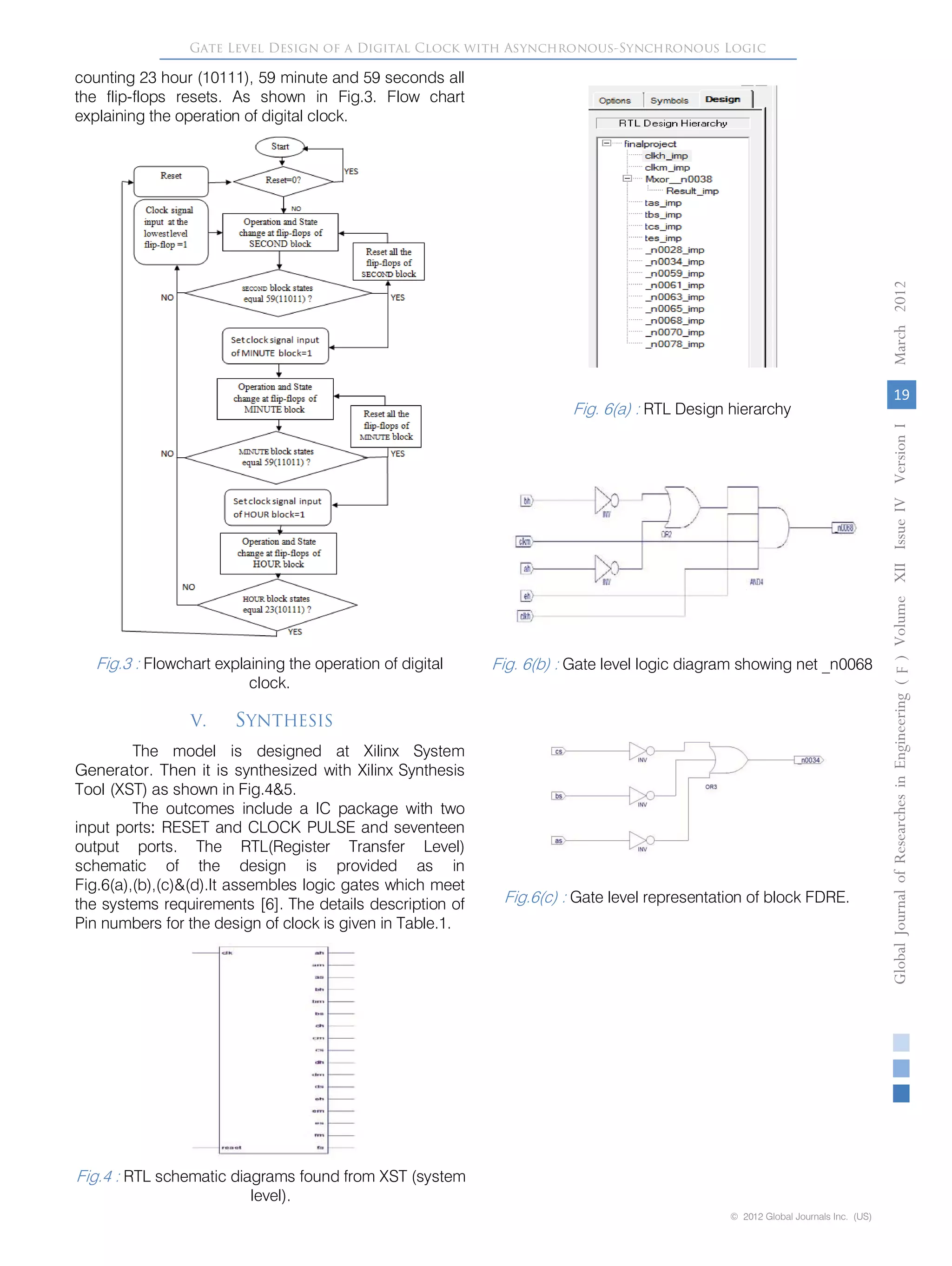 Gate level-design-of-a-digital-clock | PDF