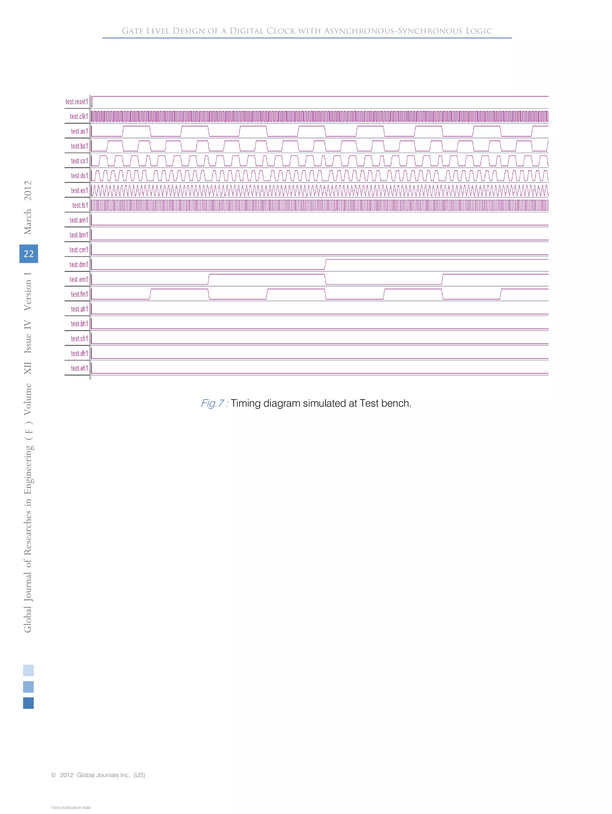 Gate level-design-of-a-digital-clock | PDF