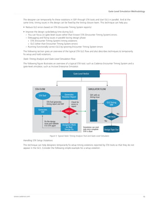Gate-Level Simulation Methodology Improving Gate-Level Simulation Performance | PDF
