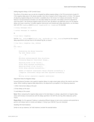 Gate-Level Simulation Methodology Improving Gate-Level Simulation ...
