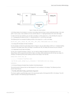 Gate-Level Simulation Methodology Improving Gate-Level Simulation ...