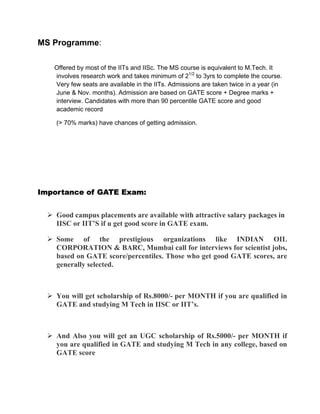 Gate 2013- how to prepare | PDF