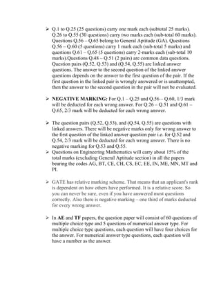 Gate 2013- how to prepare | PDF