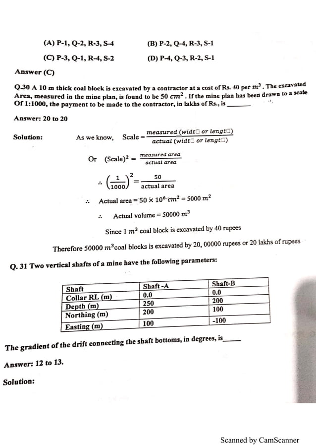 MINING GATE 2016-2017-2018 solution | PDF