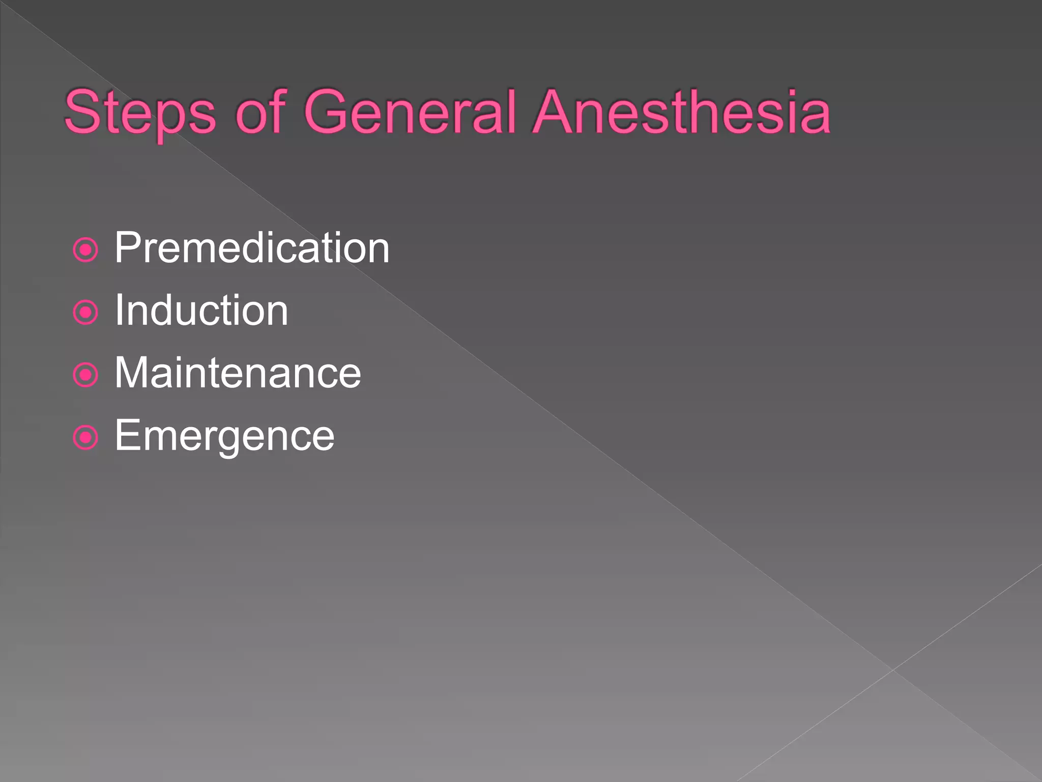 GENERAL ANESTHESIA TECHNIQUE.ppt
