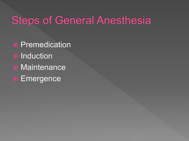 GENERAL ANESTHESIA TECHNIQUE.ppt