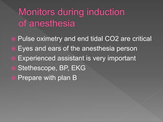 GENERAL ANESTHESIA TECHNIQUE.ppt