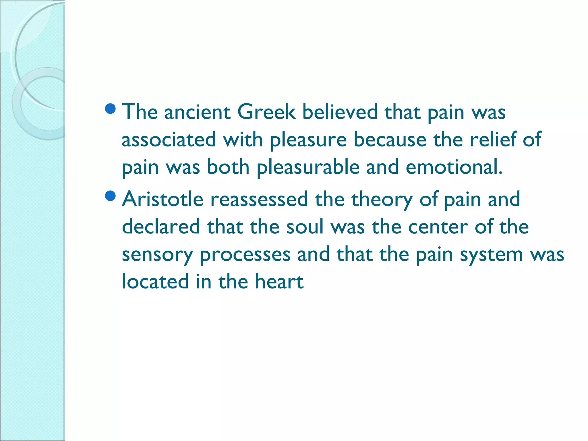 Neurobiology of pain | PPT