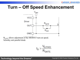Gate driver design and inductance fabrication | PPTX | Consumer ...