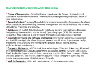 Gate Examination Awareness for Undergraduate | PPT