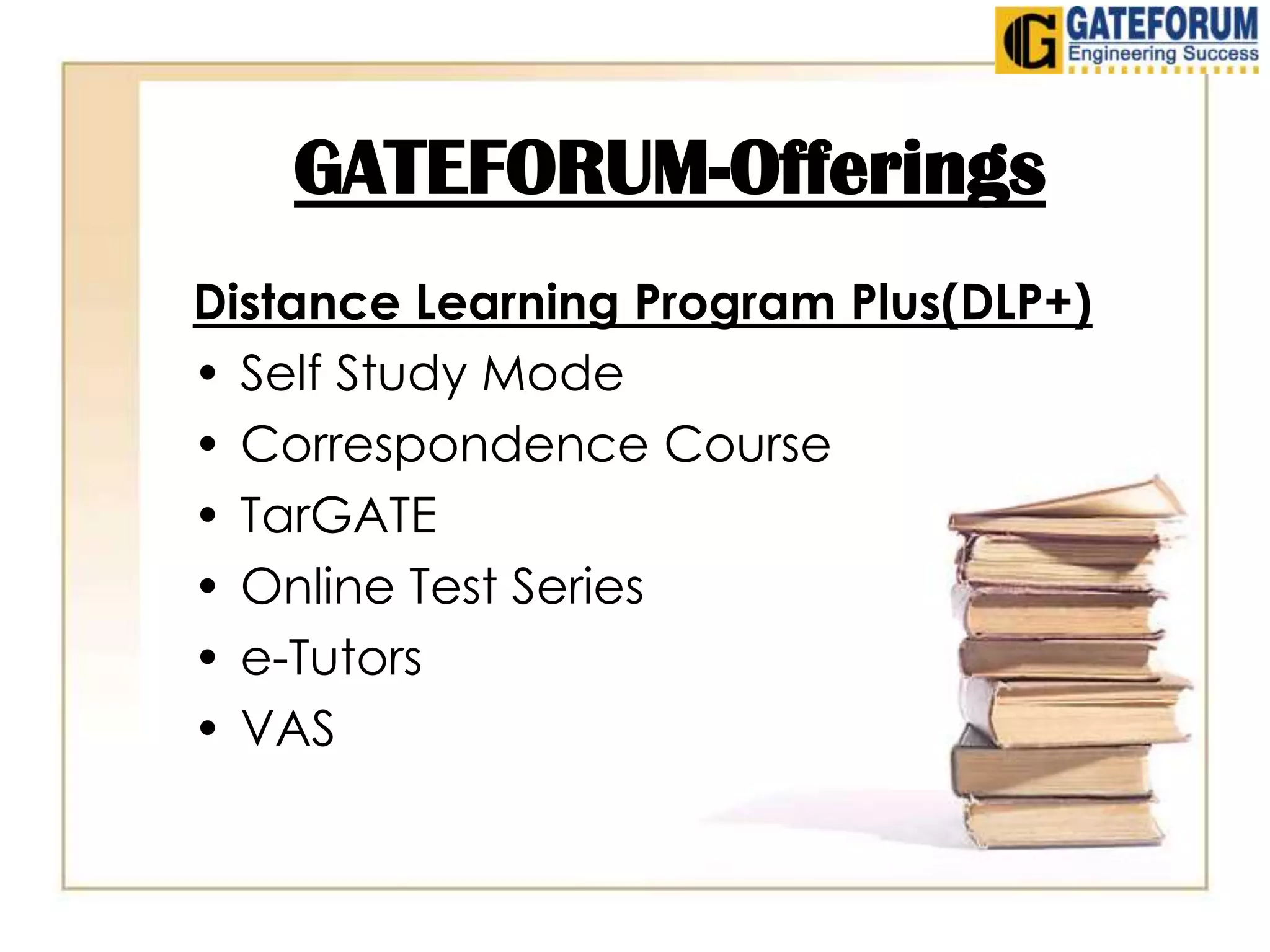 Gateforum kanpur presentation 2013 | PPTX