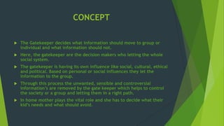 Gate Keeping Theory | PPTX