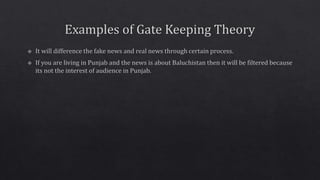 Gate keeping theory | PPT