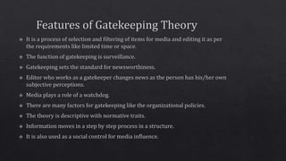 Gate keeping theory | PPT