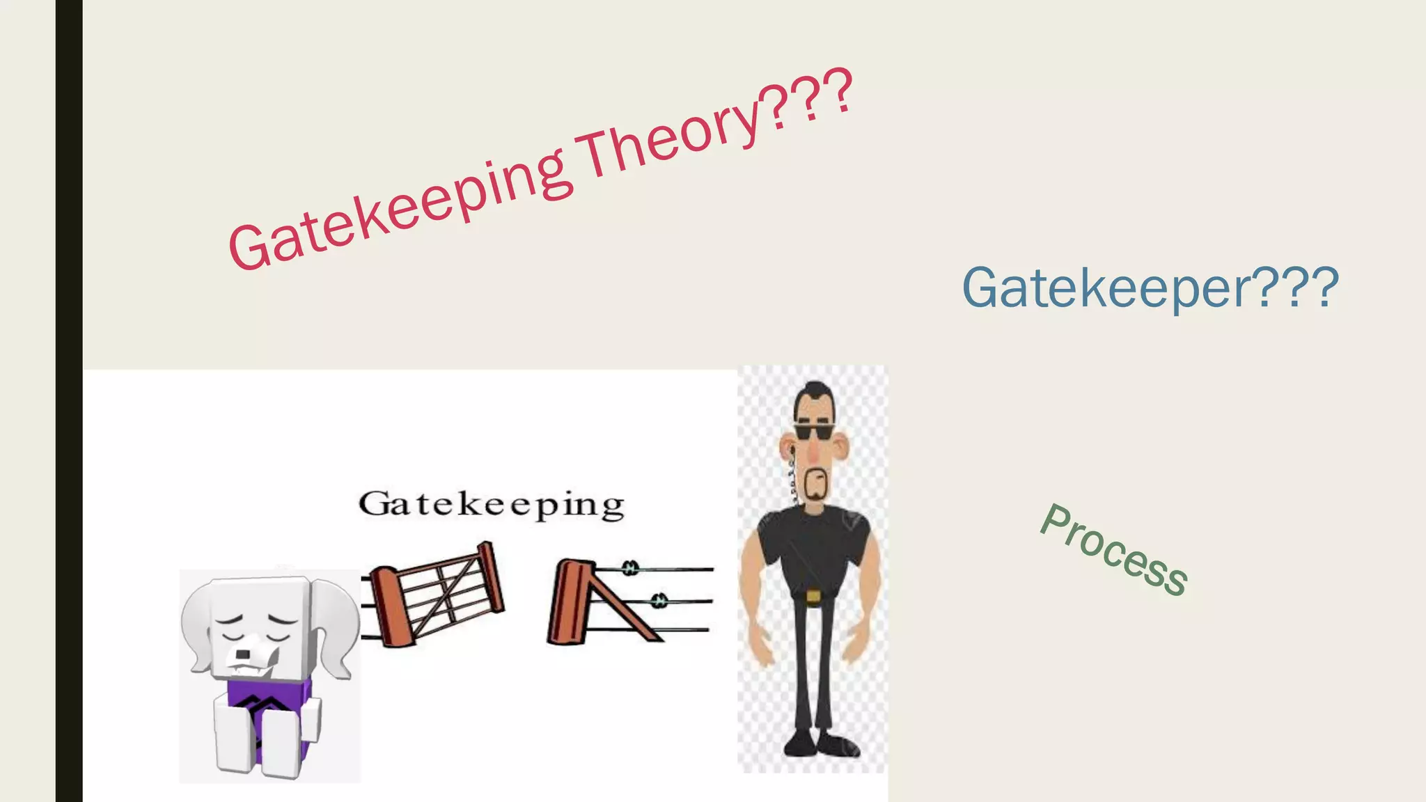 Gatekeeping theory | PDF