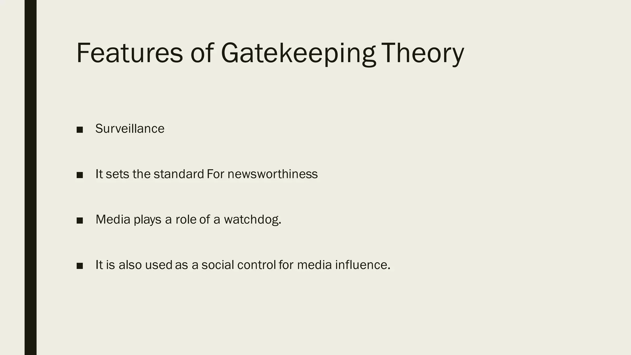Gatekeeping theory | PDF