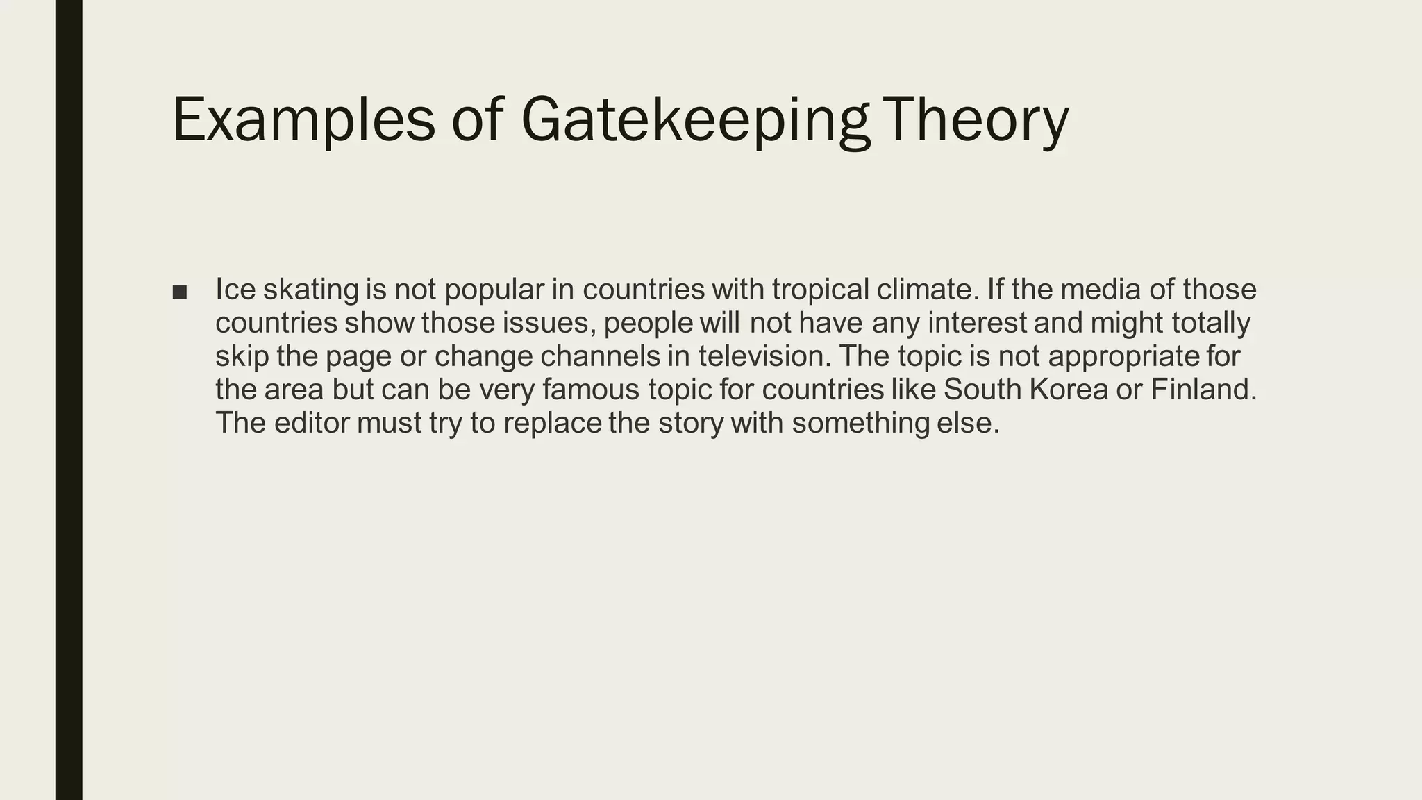 Gatekeeping theory | PDF