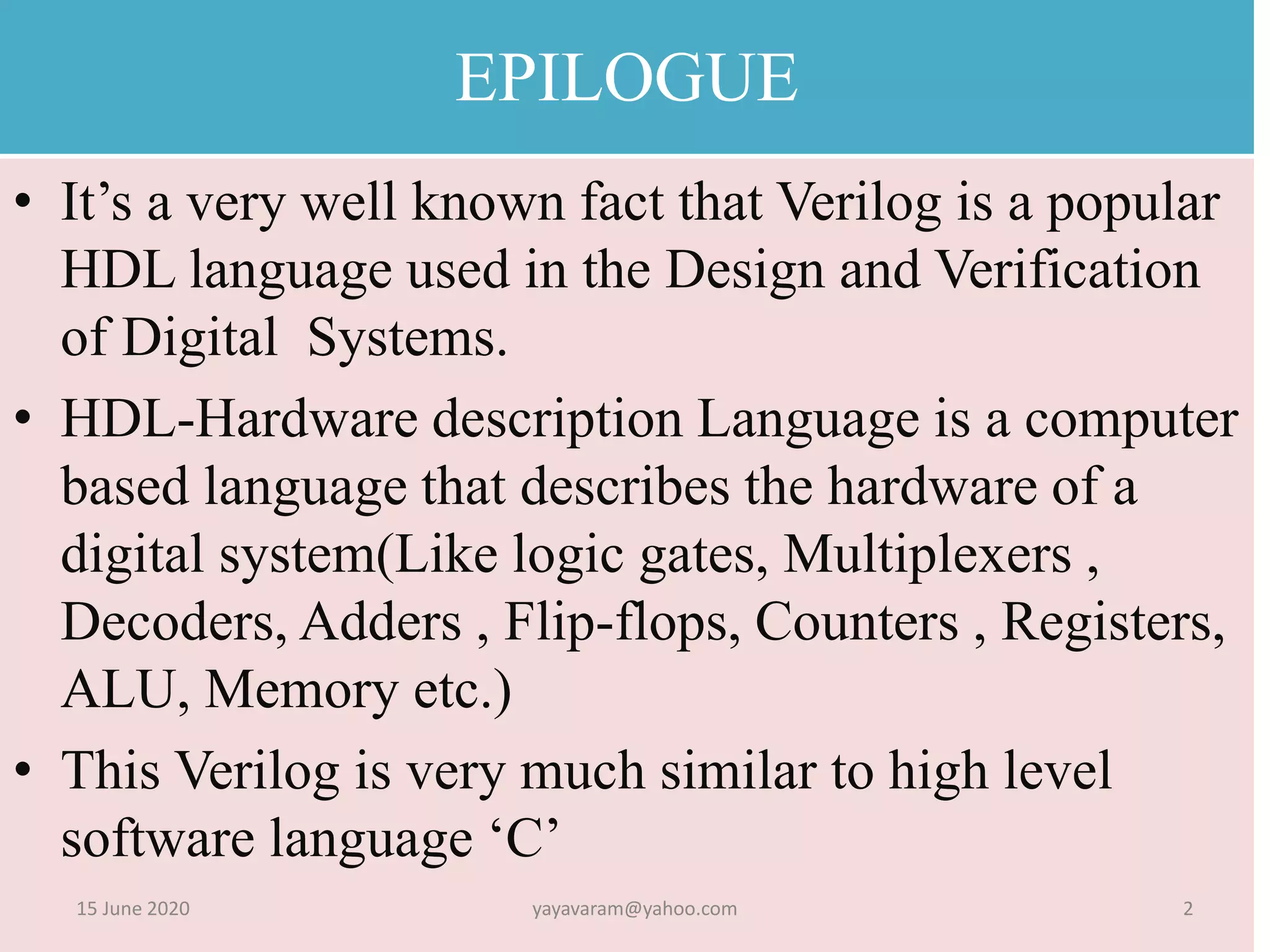 Gate level design -For beginners | PPTX