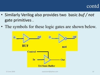Gate level design -For beginners | PPTX