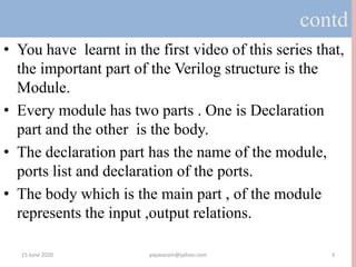 Gate level design -For beginners | PPTX