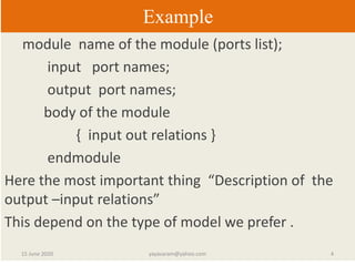 Gate level design -For beginners | PPTX