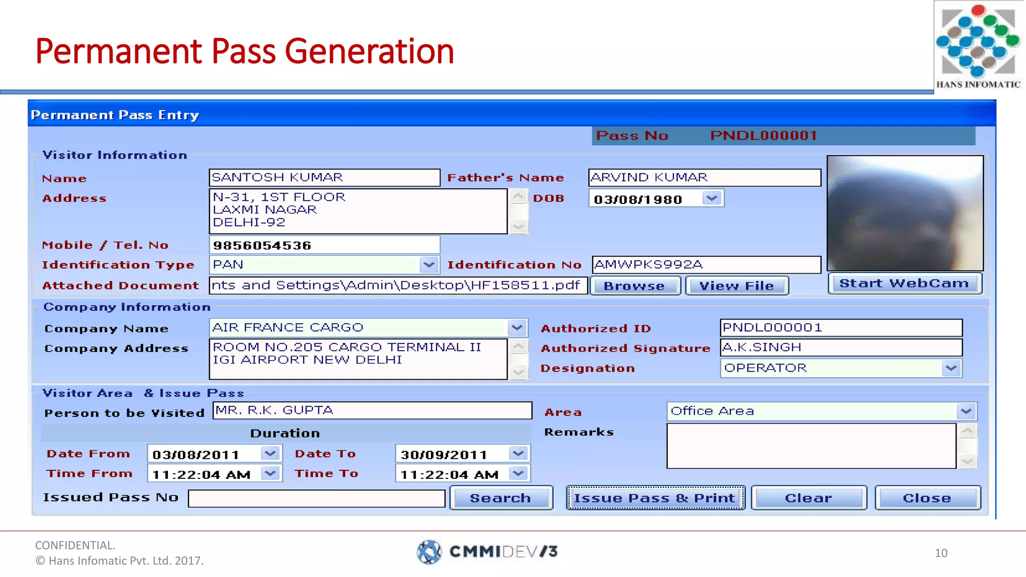 Gate Management Solution | PPTX