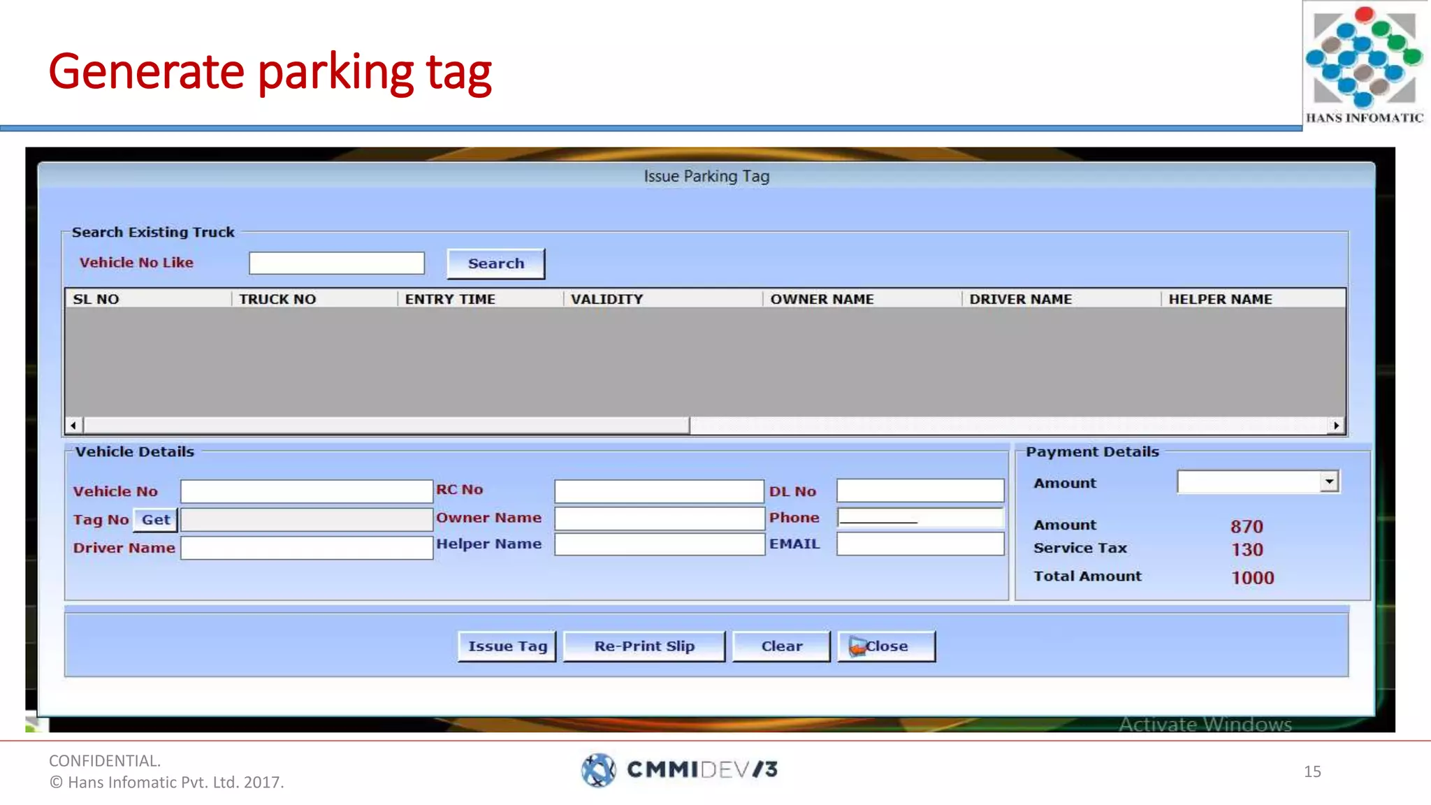 Gate Management Solution | PPTX