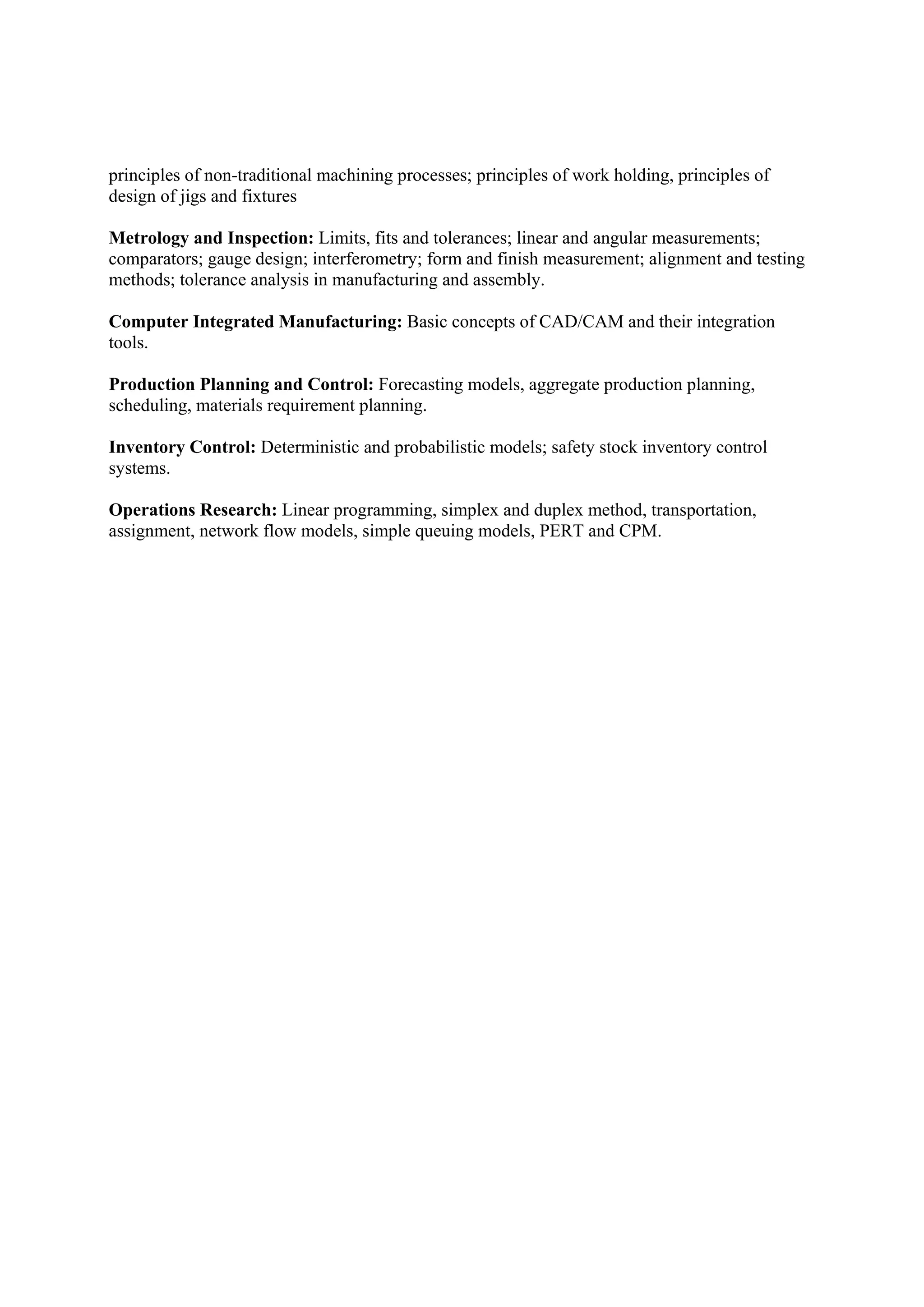 Gate me 2015_syllabus | PDF