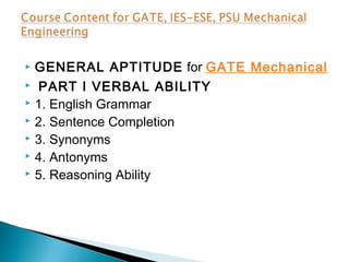 Gate mechanical | PPT