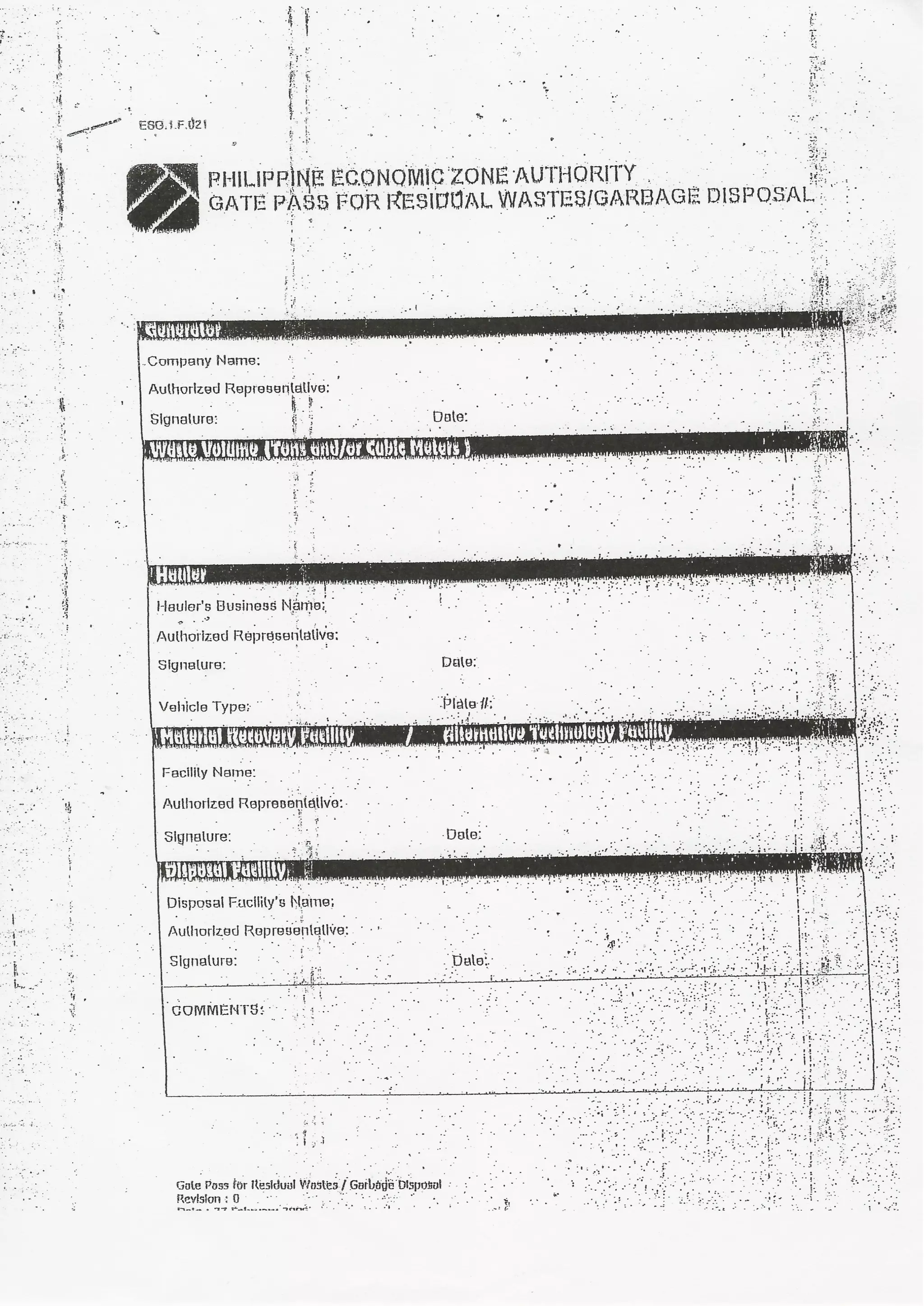 Gate pass | PDF