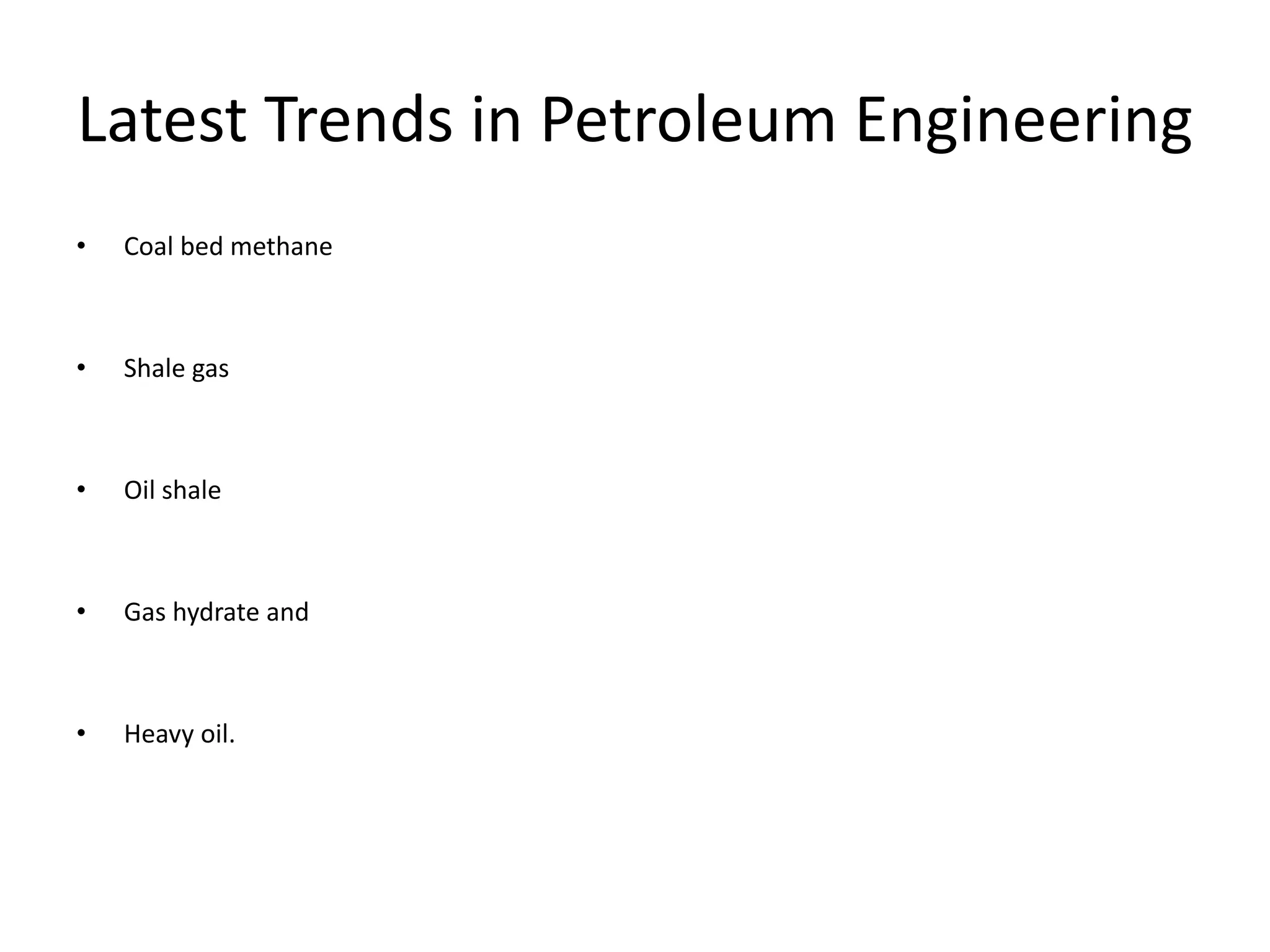 Gate petroleum engineering analysis | PPT