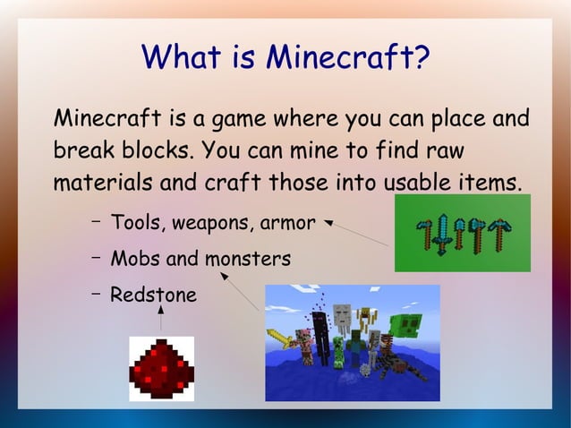 How to build a minecraft mod | PPT