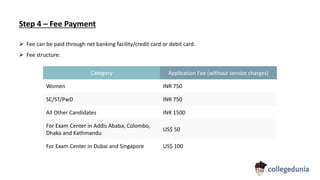 GATE Application Form 2019 presentation | PPTX | Educational Assessment ...
