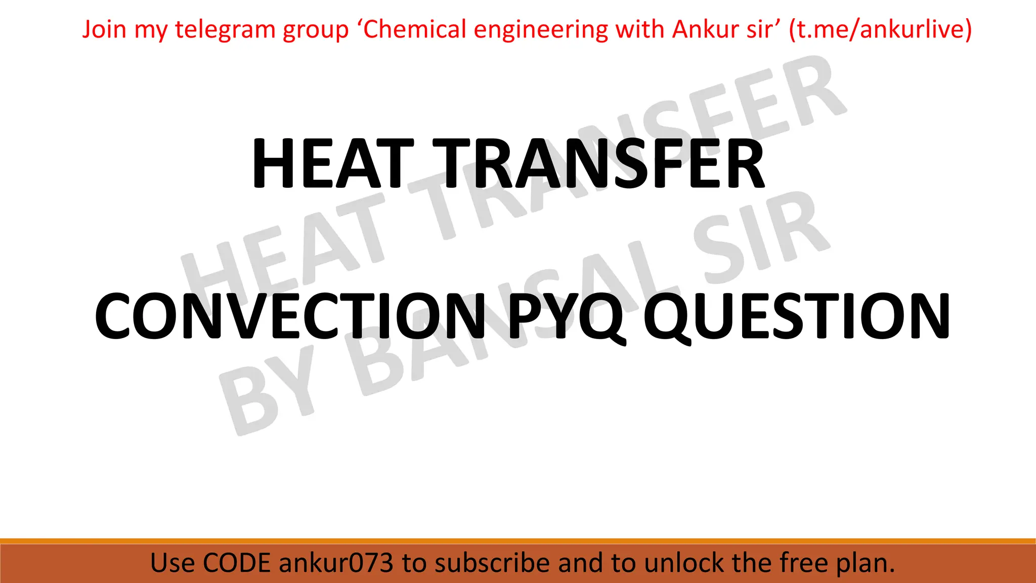 Pyq of Convection chemical engineering.pdf