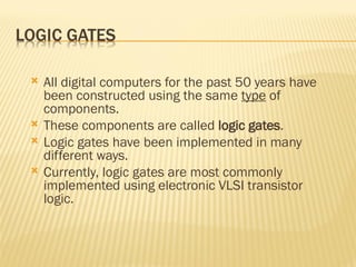 Basic Logic Gates in Digital Principles and Applications | PPT