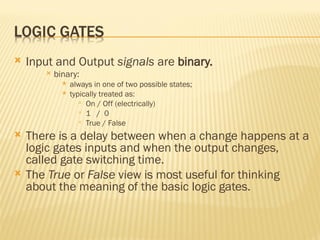 Basic Logic Gates in Digital Principles and Applications | PPT