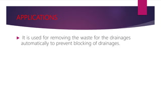 AUTOMATIC DRAIN CLEANER | PPTX