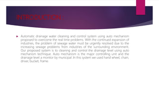 AUTOMATIC DRAIN CLEANER | PPTX