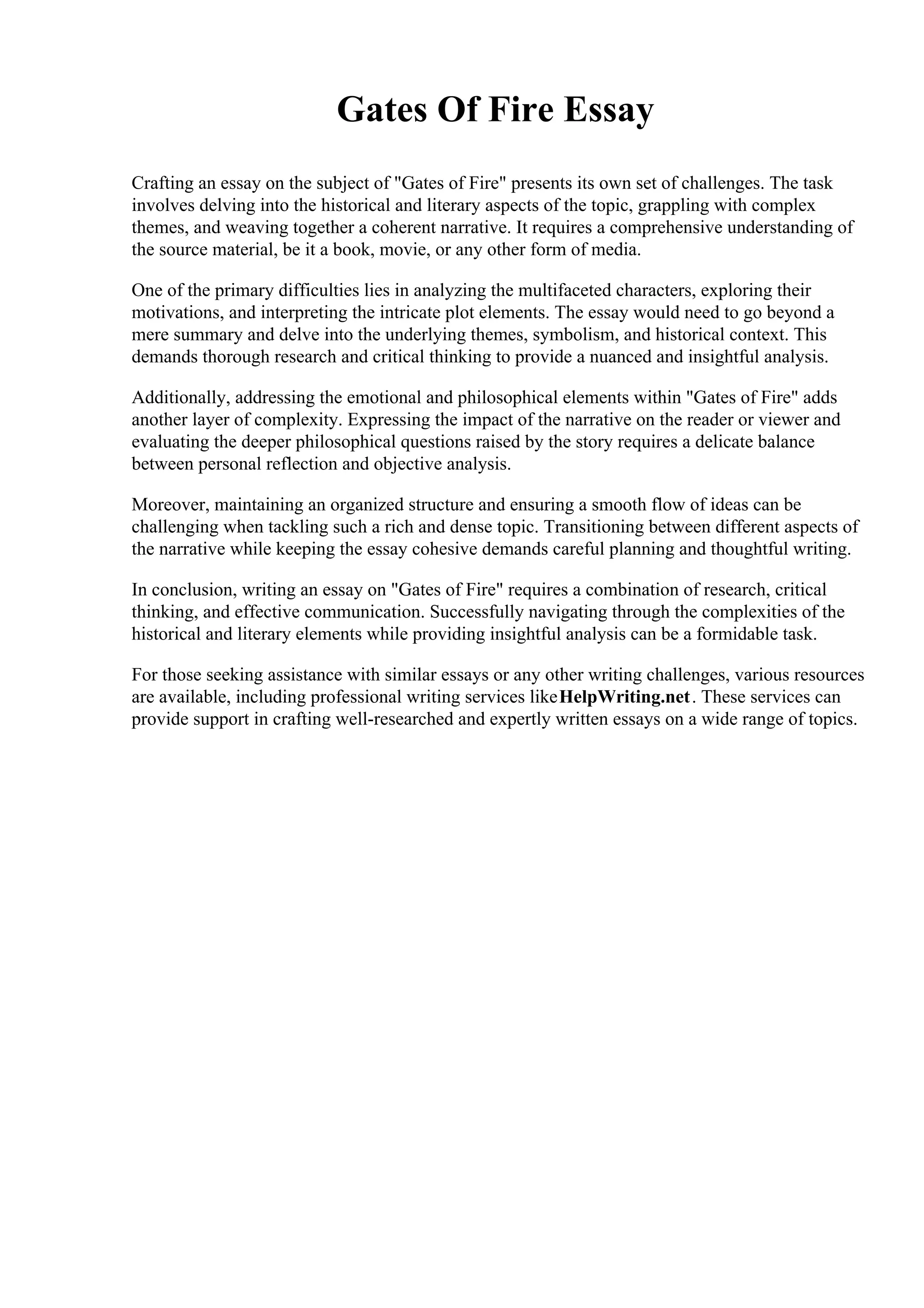 Gates Of Fire Essay.pdf