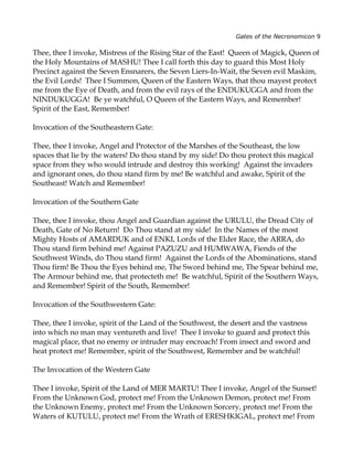 Gates of the necronomicon | PDF