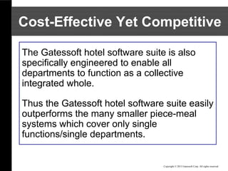 Genesis Hotel PMS Brochure | PDF