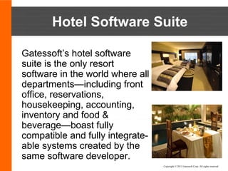 Genesis Hotel PMS Brochure | PDF