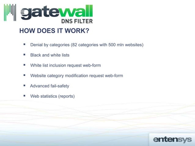 GateWall DNS Filter | PPT