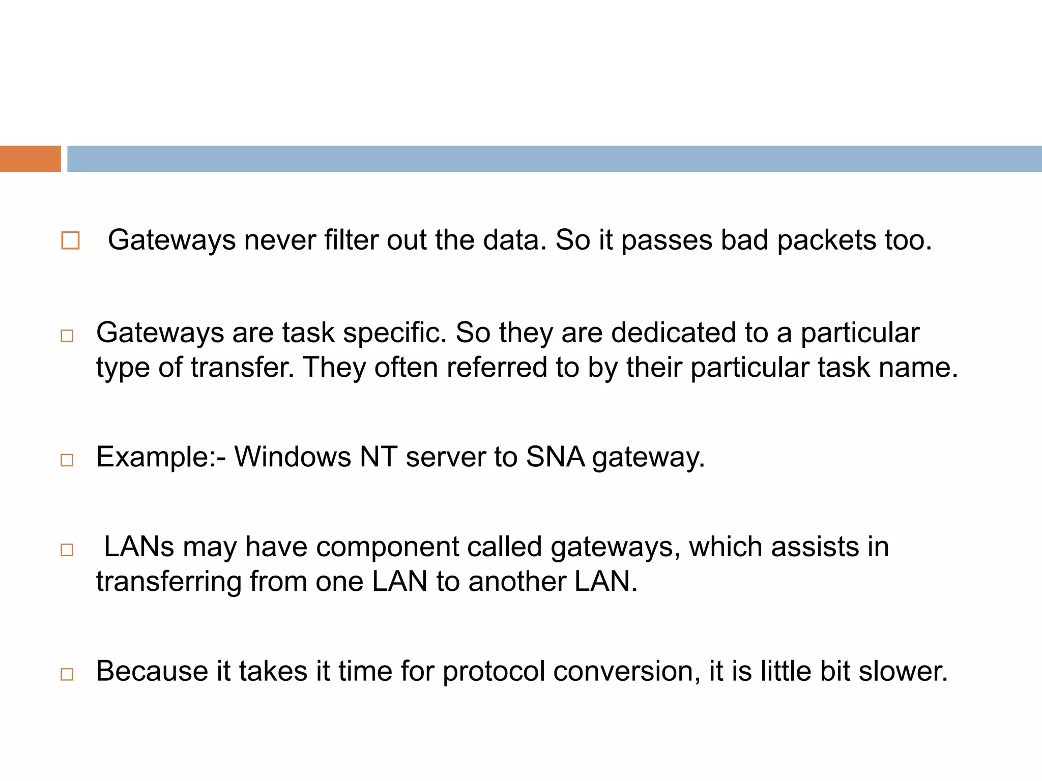 PPT on Basic of Gateway | PPTX