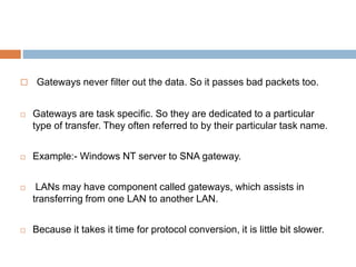 PPT on Basic of Gateway | PPTX