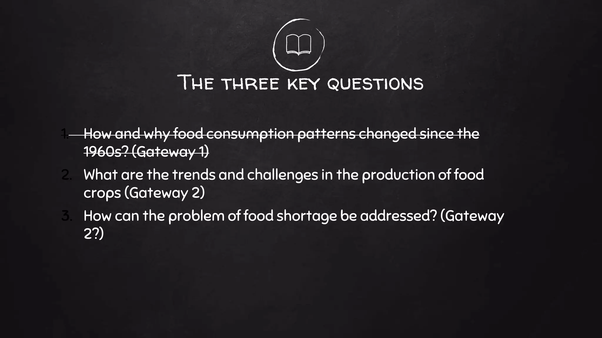Gateway 2 trends and challenges in the production of food crops | PPTX ...