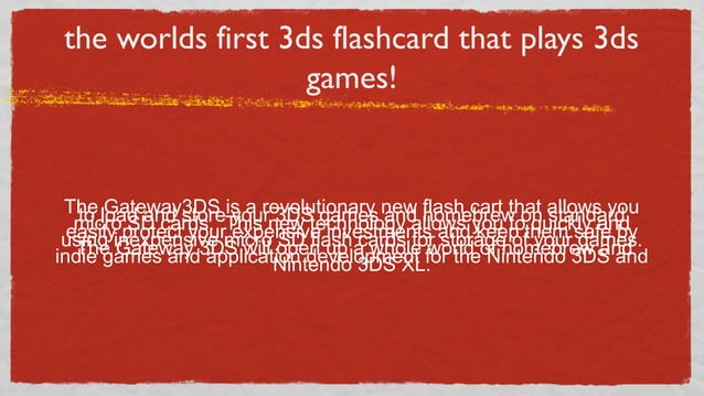 Gateway 3ds card | PPS