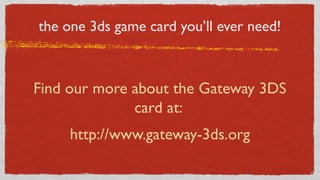 Gateway 3ds card | PPS